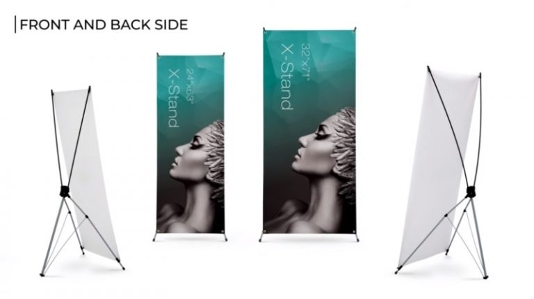 X-Frame Stand Up Banner Trade Show Display